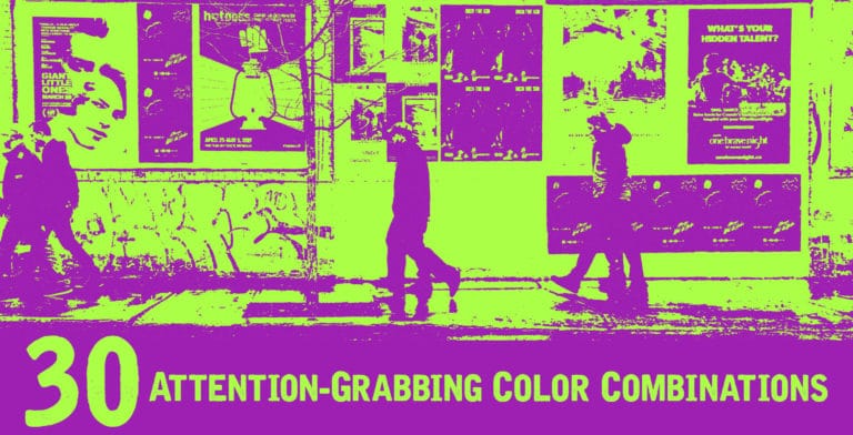 30 Attention-Grabbing Color Combinations - Grassroots Advertising Inc.