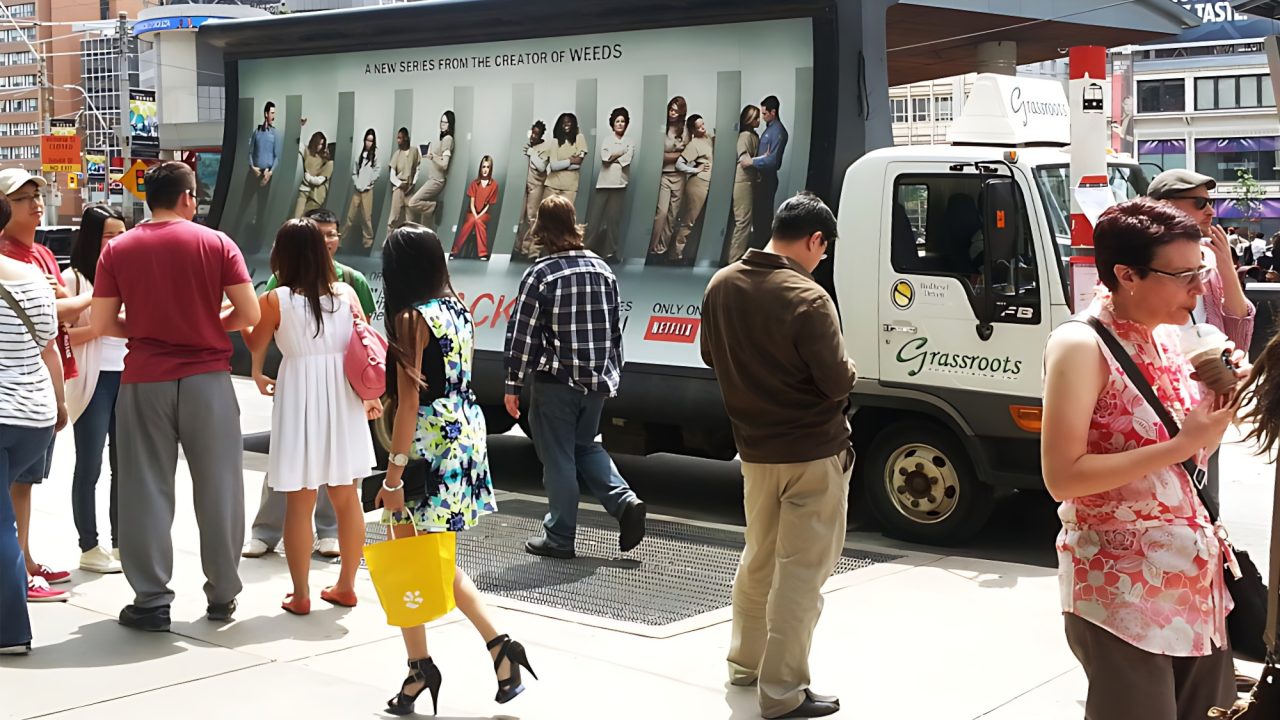 Mobile Vehicle Advertising +Solutions | Grassroots Inc.