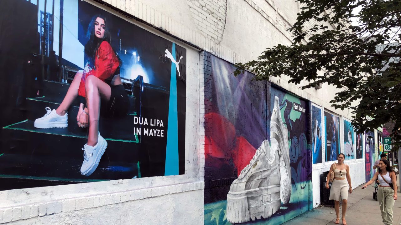 Mural Advertising - Grassroots Advertising Inc.